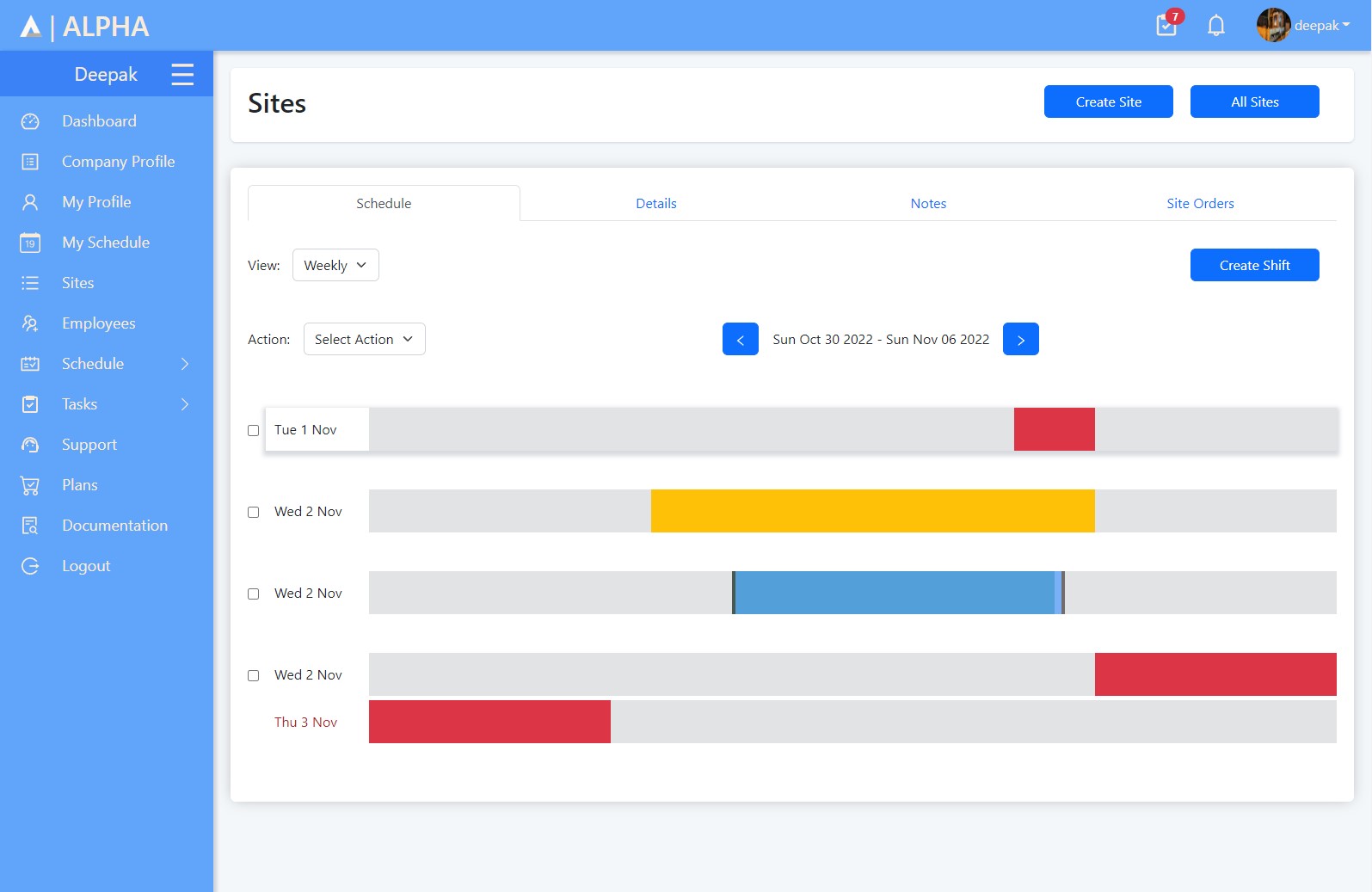 Alpha Scheduling - Fastest Scheduling Software Alpha Scheduling - Fastest Scheduling Software